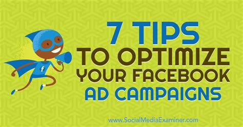 7 Tips To Optimize Your Facebook Ad Campaigns Ask The Egghead Inc
