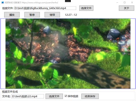 Ffmpeg实现视频的合成与分割ffmpeg分割视频 Csdn博客