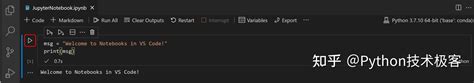 代码编辑与数据分析的完美结合VSCode 携手 Jupyter Notebook 知乎