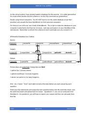 Exercise Queries Docx EXERCISE SQL QUERIES On The School System I Have Already Loaded A