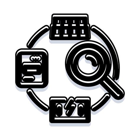Scientific Research And Analysis Process Icon Illustration 78618701
