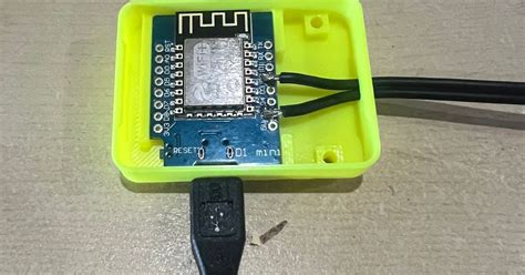 Wemos D Mini Case By WalesJames Download Free STL Model Printables Com