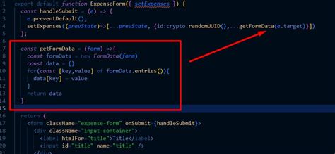 I Used The Core Javascript Formdata Constructor To Get The Form Data