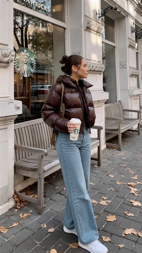 Puffer Jacket Outfit Ideas Winter 2025 2026 Trendy Winter Style For