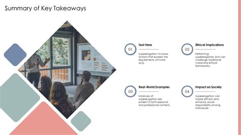 Summary Of Key Takeaways Supererogation Ppt Example St Ai Ss Ppt Powerpoint