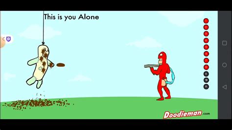 Playing Doodieman Youtube