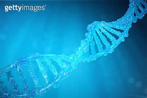 Helix Dna Molecule With Modified Genes Correcting Mutation By Genetic Engineering Concept