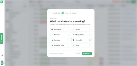 need a mongodb admin panel