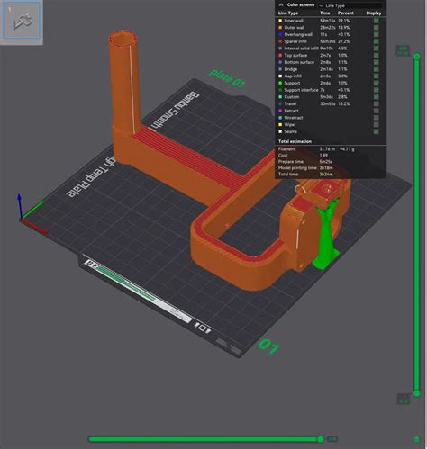 A1mini Z Axis Handle With Ams Lite Spool Holder Remixed By Marcus T Makerworld