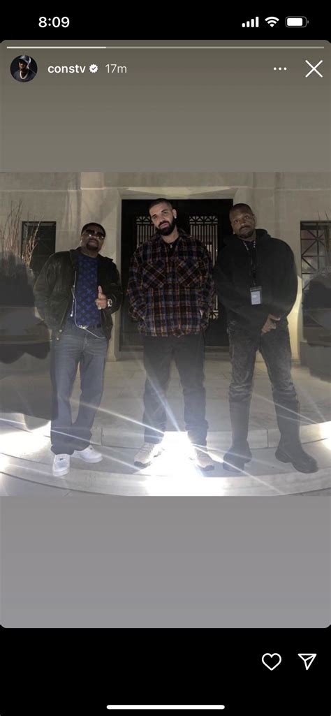 Consequence Posts The Pic Of Ye Drake And J Prince Rgoodasssub