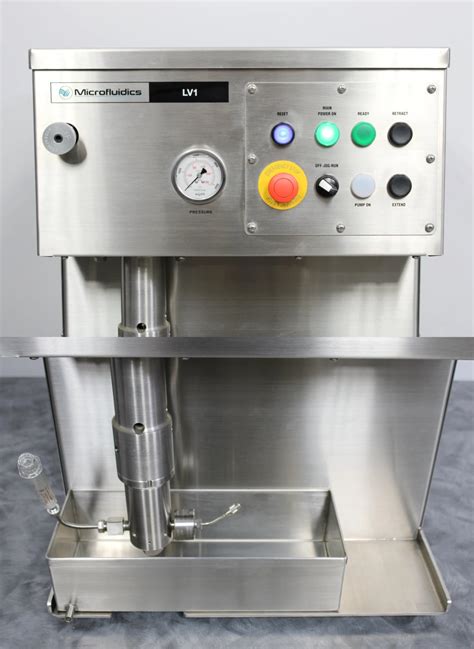 Microfluidics Lv1 Low Volume Microfluidizer Processor Homogenizer Cell