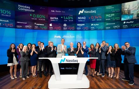 An Incredible Opportunity And Honor To Ring The Nasdaq Opening Bell Last Week Atlanta Braves