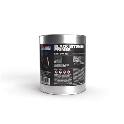 Black Bitumen Primer Larsen Building Products