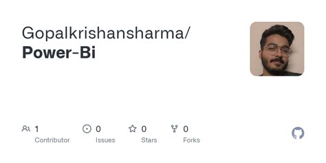 GitHub Gopalkrishansharma Power Bi