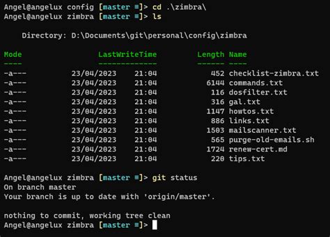 Perzonalizar Prompt De Shell Para Git Angel Reno