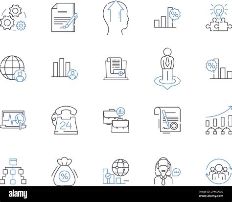 Market Analysis Outline Icons Collection Market Analysis Research