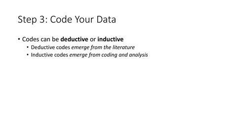 Qualitative Data Analysis - ppt download