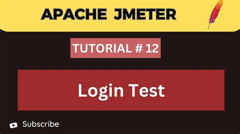 Jmeter Tutorial 12 How To Record Login Test In Jmeter Step By Step Login Test Recording