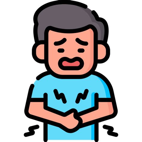 복통 아이콘 Special Lineal Color Freepik