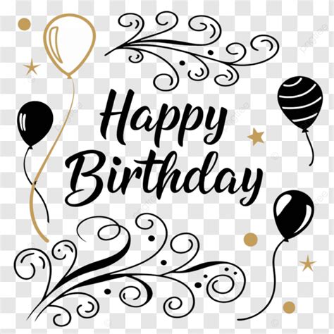 우아한 생일 인사말 카드 디자인 생일 생일 축하 해요 생일 카드 Png 일러스트 및 이미지 에 대한 무료 다운로드 Pngtree