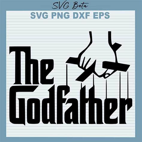 The Godfather Hand Logo Svg The Godfather Logo Svg Hsiwa