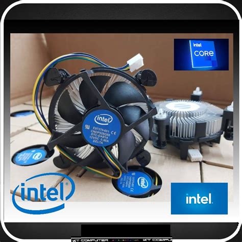 พัดลมฮีทซิงค์ระบายความร้อน Intel Cpu Cooling System แกนอลูมิเนียม ของใหม่ Th