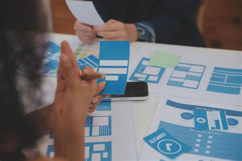 close up ux developer and ui designer use augmented reality