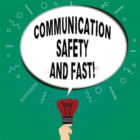 Handwriting Text Writing Communication Safety And Fast Concept Meaning