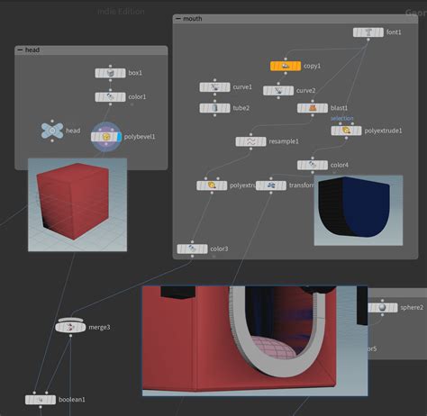 How To Fix Normal Issue After Boolean Node Rhoudini