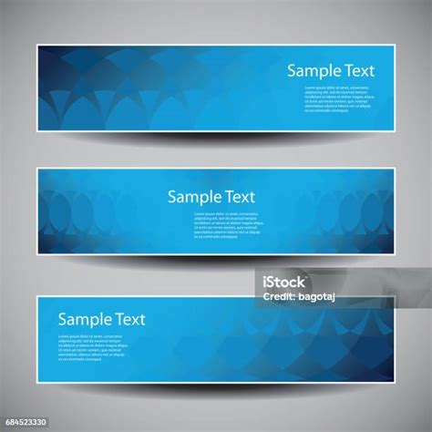 Elemen Desain Web Desain Header Ilustrasi Stok Unduh Gambar Sekarang