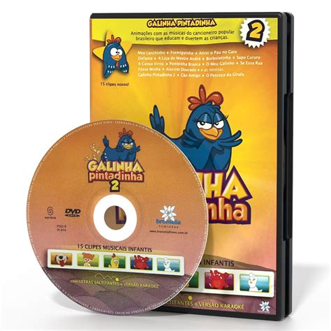 Galinha Pintadinha 2 Dvd Studiovhstv│fita Vhs Para Digital