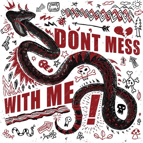 Ilustración De Serpiente Dibujos Cómicos Dibujos Textiles Impresos Camisetas Diseño Gráfico