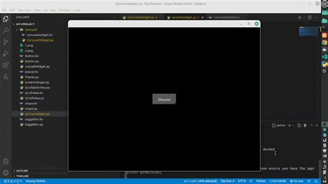 Spinner Widget In Kivy Using Kv File Naukri Code 360