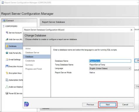 Install SCCM Reporting Services Point Role ConfigMgr SSRS
