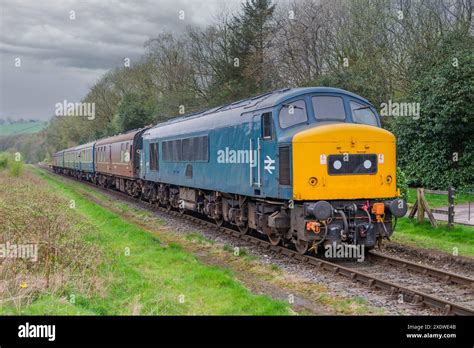 British Railways Class 45 45108 `peak` Diesel Locomotive On The Elr