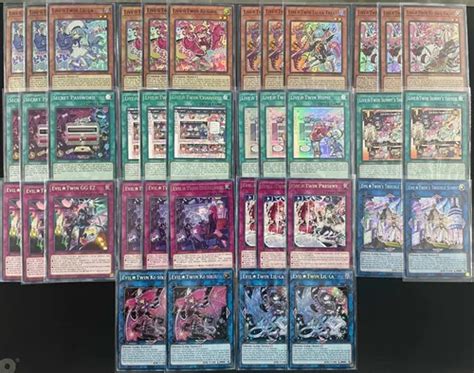 Set Evil Twin Yugioh Menor Foil Meses Sin Inter S