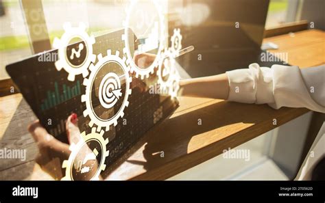 Business Process Management Automation Workflow Document Validation Connected Gear Cogs With