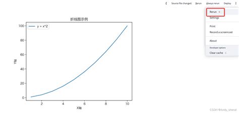 streamlit 入门demo csdn博客