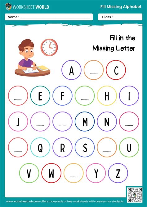 Write The Missing Letters Of The Alphabet Worksheets Worksheet World