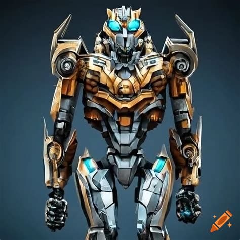 Lion Humanoid Transformers Robot