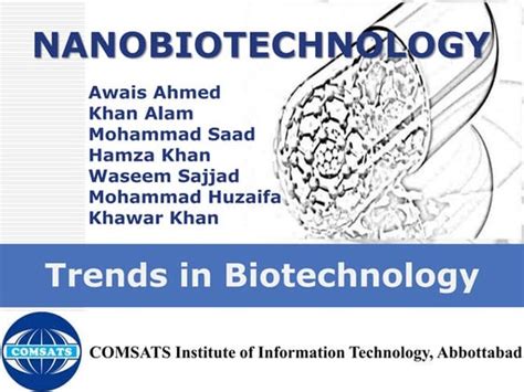 Nanobiotechnology Introduction Concept Scope Vision Applications And Present And Future