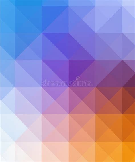 Geometric Design Abstract Mosaic Background Colorful Futuristic Background Geometric Triangle