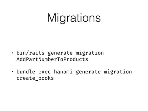 Database Schema Management In Ruby Apps Ppt