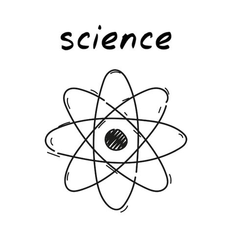 Premium Vector Cartoon Vector Clip Art Of An Atom Or Molecule With