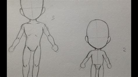Chibi Template Drawing