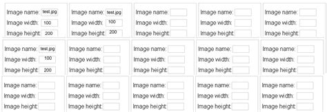 Adjust The Amount Of Columns And Rows For A Html Table By Form