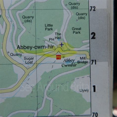 Post Office Abbey Cwm Hir Powys See Around Britain