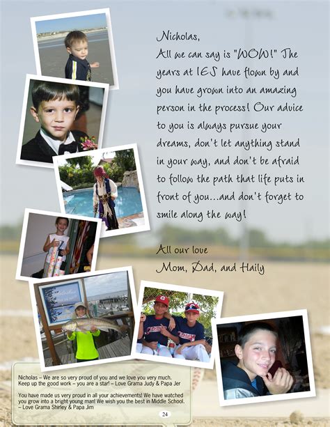 Elementary School Yearbook Pictures