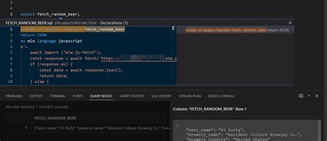 Go To Declaration Vs Peek In Sqldev For Vs Code