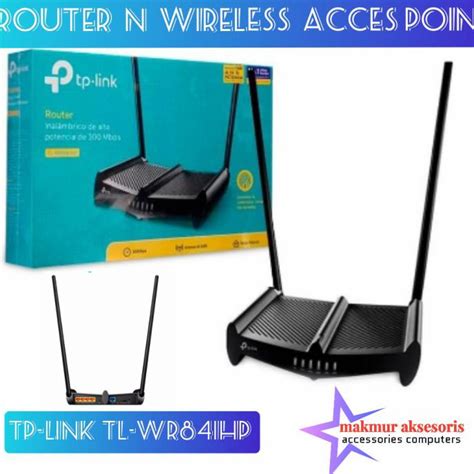 Jual Produk Unggulan Router Tp Link Tl Wr Hp Mbps High Power Wireless Router Tl Wr Hot